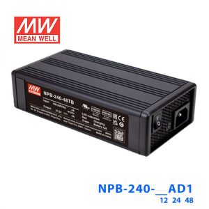 شارژر هوشمند باتری مینول مدل NPB-240-12TB - راد الکتریک